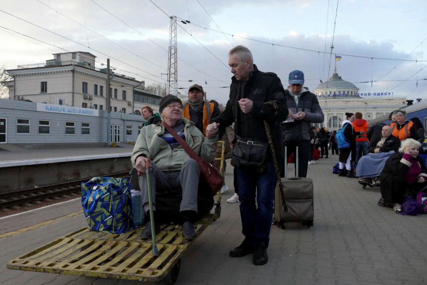 More than 4.9 million Ukrainians flee war: UN | The Straits Times