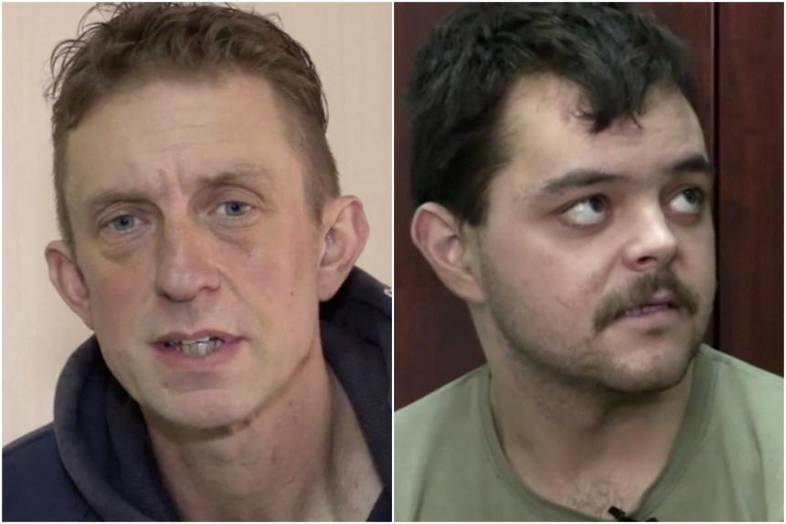 2 captured Britons appear on Russian state TV, ask to be swopped | The ...