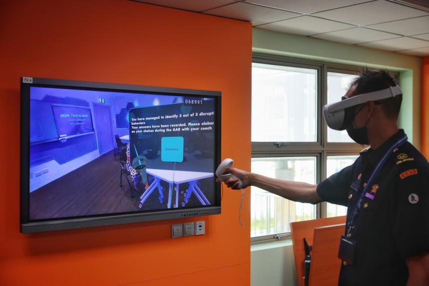 Home Team Academy uses virtual reality to develop soft skills of its ...
