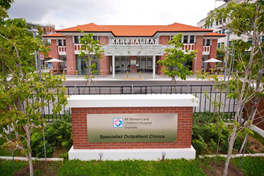 KKH launches new extension located in black-and-white colonial ...