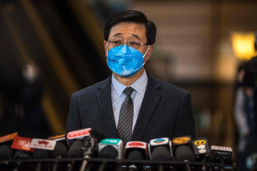 YouTube removes channel promoting future Hong Kong leader John Lee ...