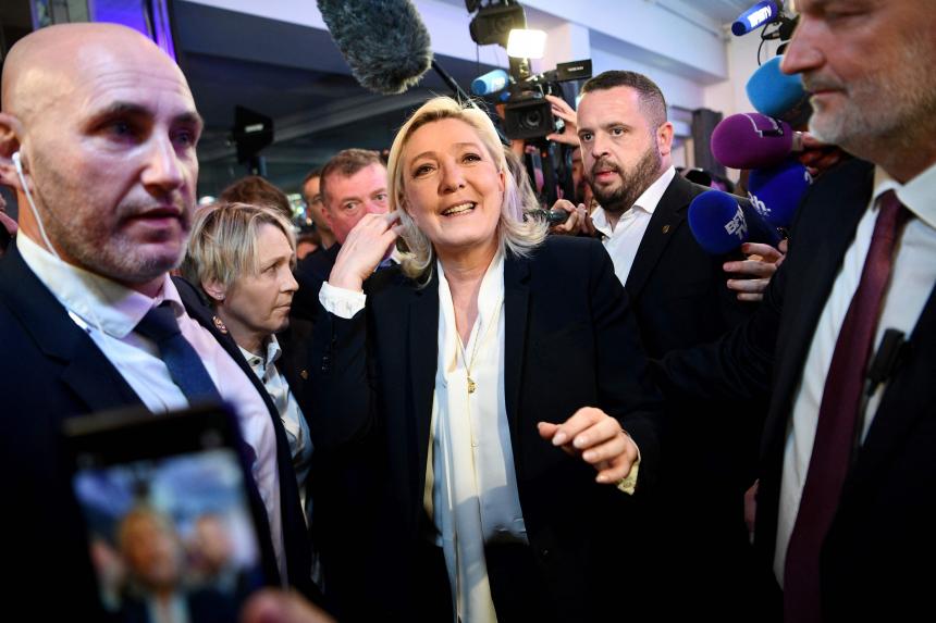 Le Pen calls French election loss a 'brilliant victory' | The Straits Times