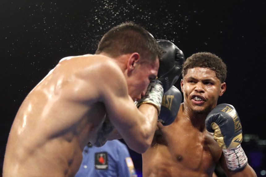 Boxing: Stevenson dominates Valdez in super featherweight unification ...