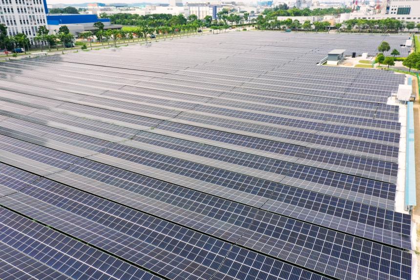 S'pore opens first solar farm with integrated rainwater harvesting ...