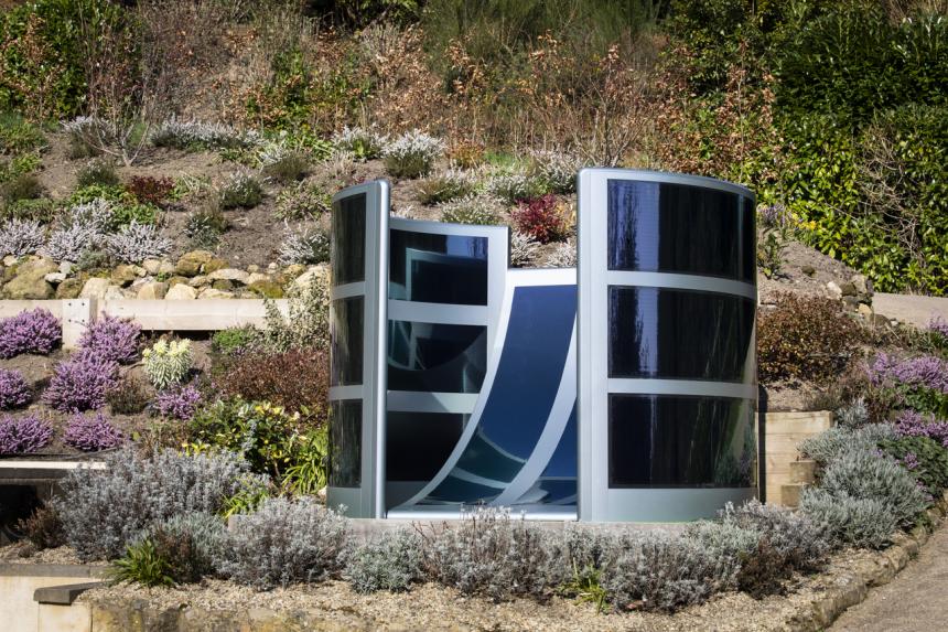 Solar sculpture ditches dependence on energy grids | The Straits Times