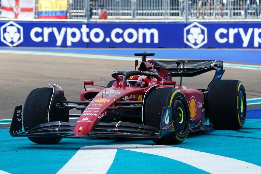 Formula One: Leclerc fastest in first Miami GP practice | The Straits Times