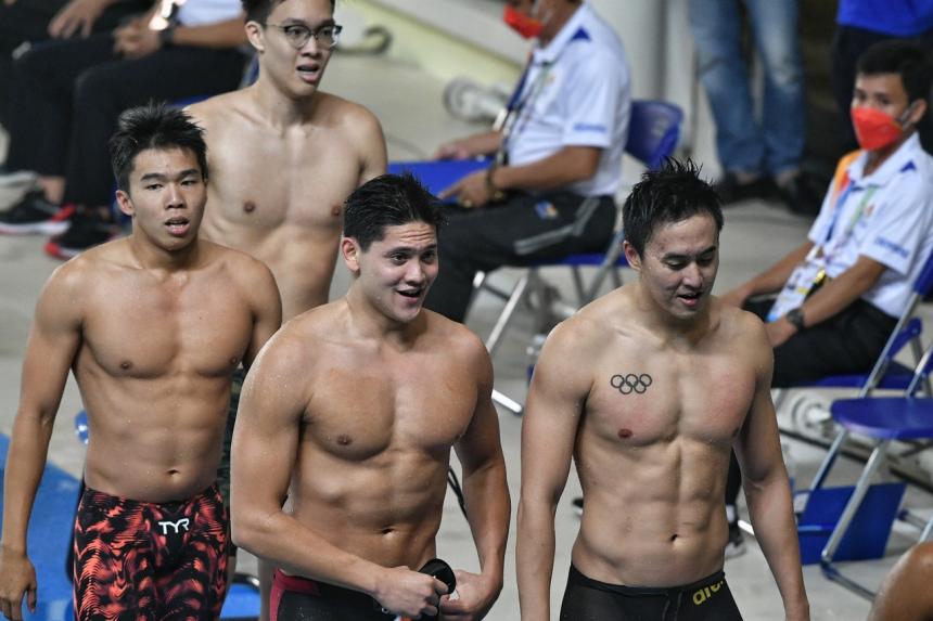 SEA Games: Singapore men's 4x100m freestyle relay team disqualified ...