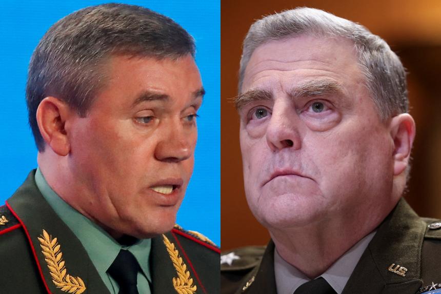 Top Russian, US generals speak for first time since Ukraine invasion ...