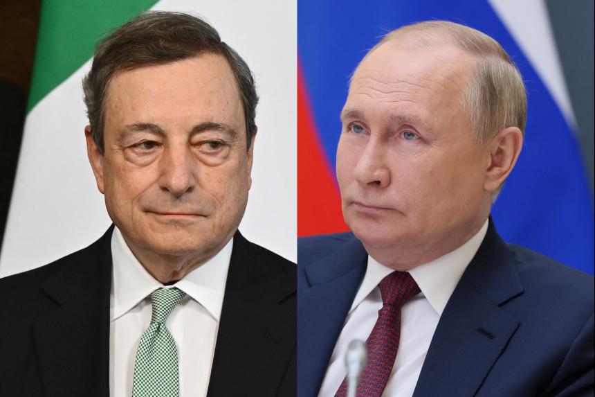 Russia’s Putin, Italy’s Draghi discuss ways to help solve food crisis ...