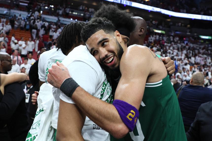 NBA: Boston Celtics defeat Miami Heat to reach Finals against Warriors ...