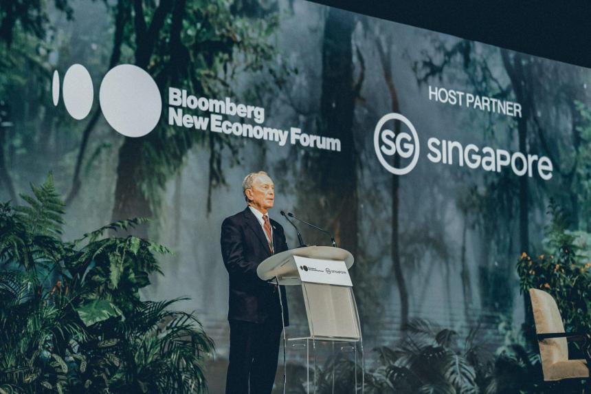 Bloomberg New Economy Forum to be held in Singapore for 3rd time in ...