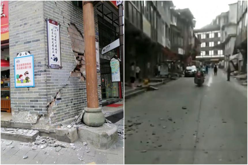 Four killed, 14 injured as two quakes hit China's Sichuan province ...