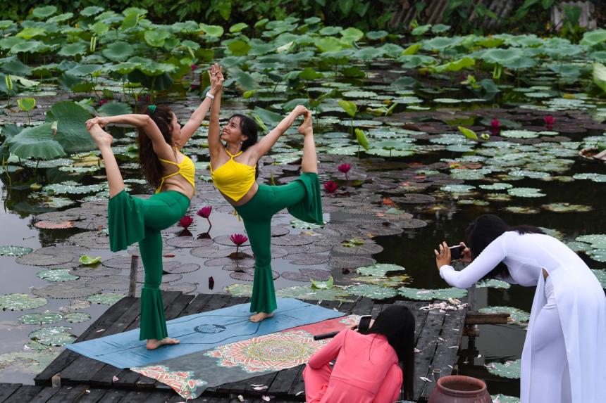 Lotus position | The Straits Times