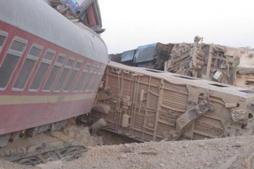 At least 10 dead in Iran train derailment | The Straits Times