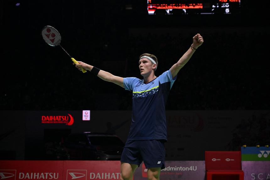 Badminton: World number one Axelsen into Indonesia Masters final | The ...