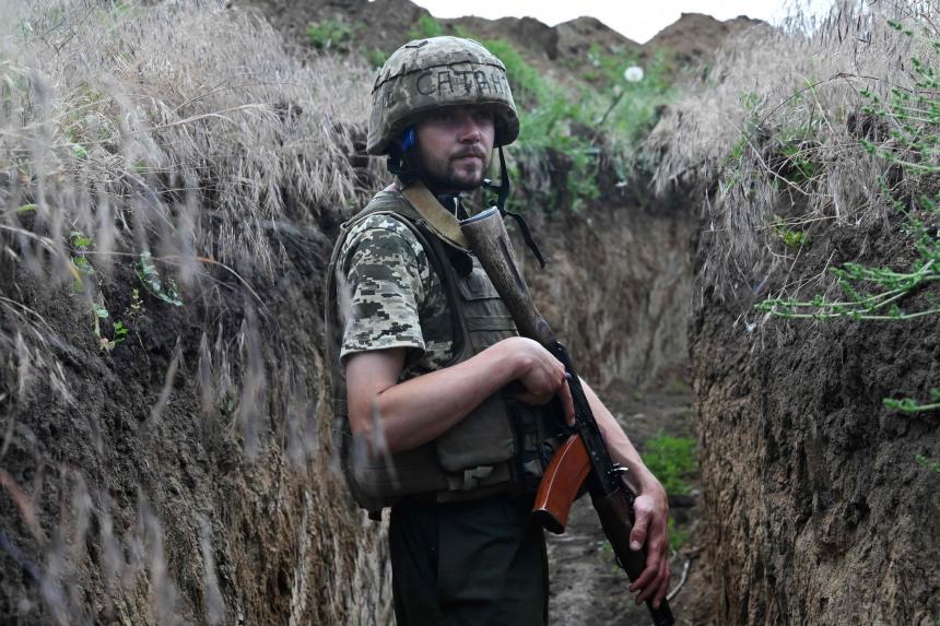Echoes of WWI in Ukraine war's artillery duels and trenches | The ...