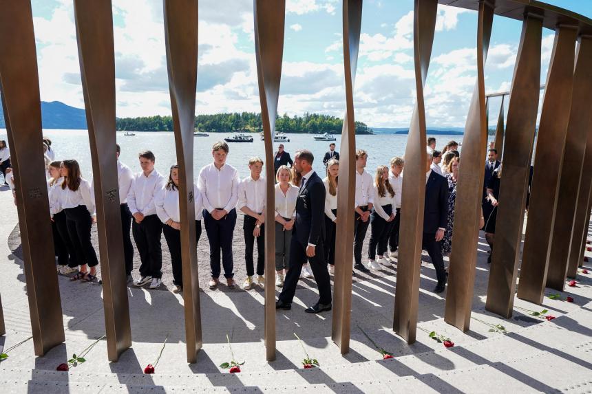 Norway inaugurates memorial to 77 killed by neo-Nazi killer in 2011 ...