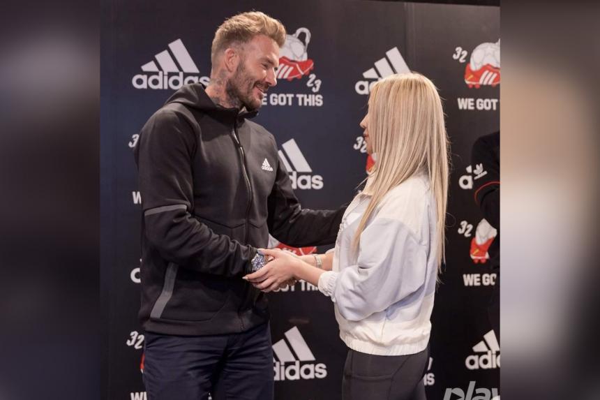Jade Rasif praises David Beckham on Instagram after seeing him help ...