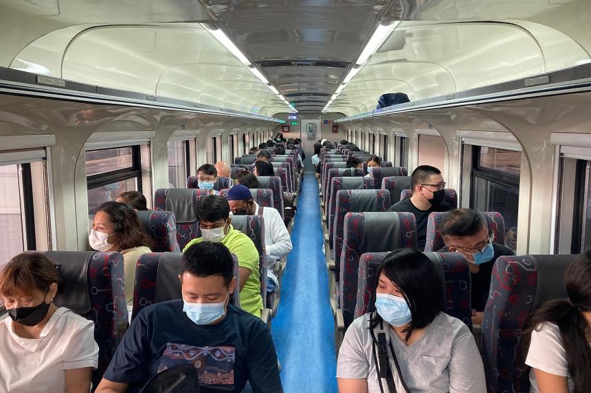 KTM train service between JB and Woodlands restarts on Sunday | The ...