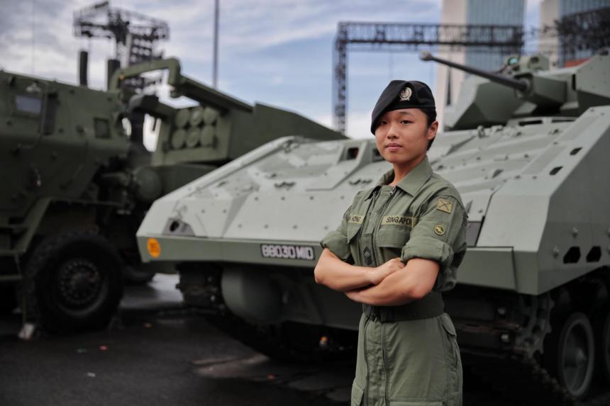 Taking part in NDP's Total Defence Display once in a lifetime ...