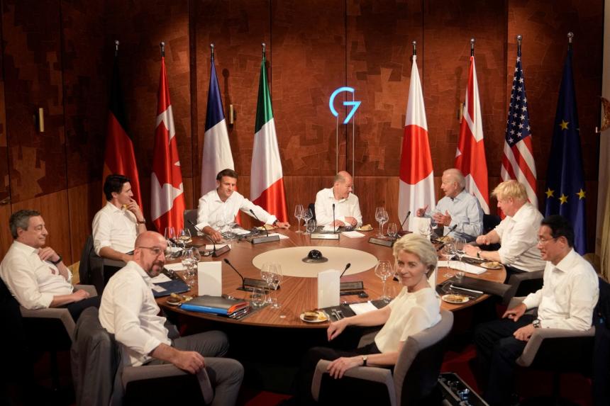 G-7 touts $831 billion global infrastructure plan to rival China's ...