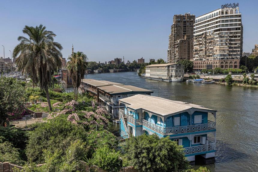 Cairo's floating homes along River Nile risks being towed away by grand ...