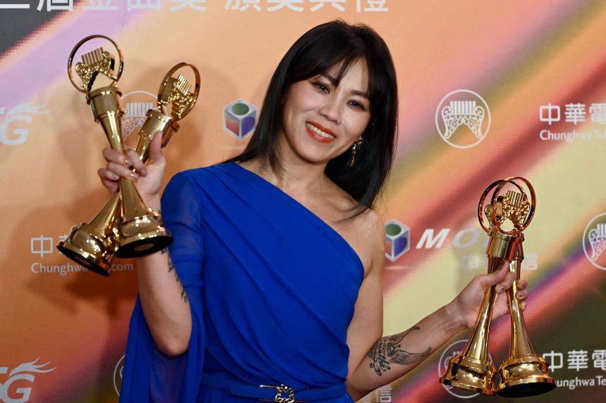 Tanya Chua crowned best female singer at Taiwan's Golden Melody Awards ...