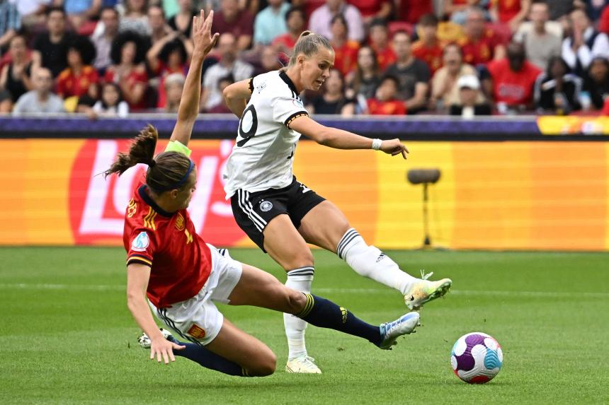 Football: Germany see off Spain to reach Euro quarters | The Straits Times