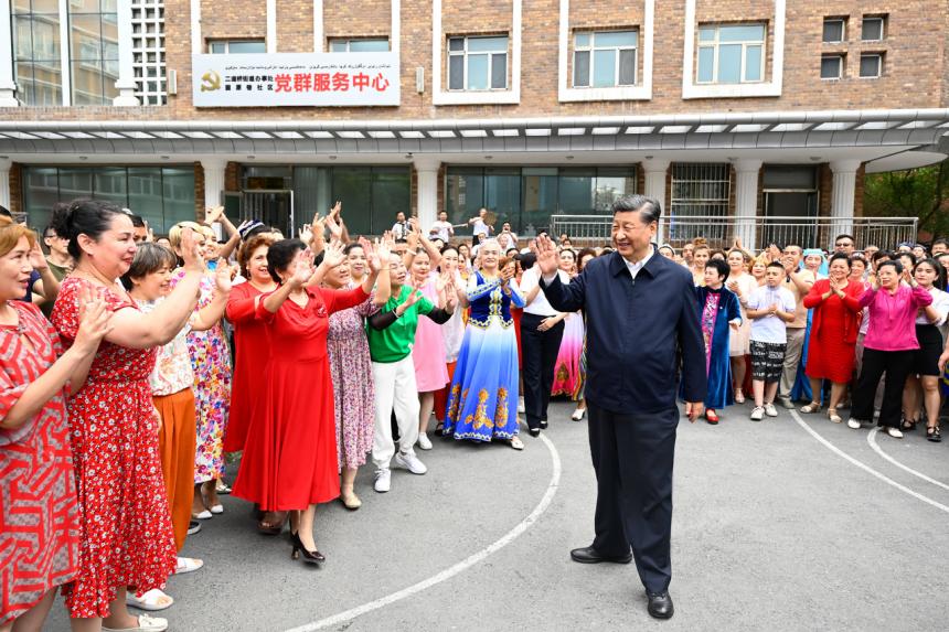 Chinese President Xi makes first Xinjiang visit since 2014 launch of ...