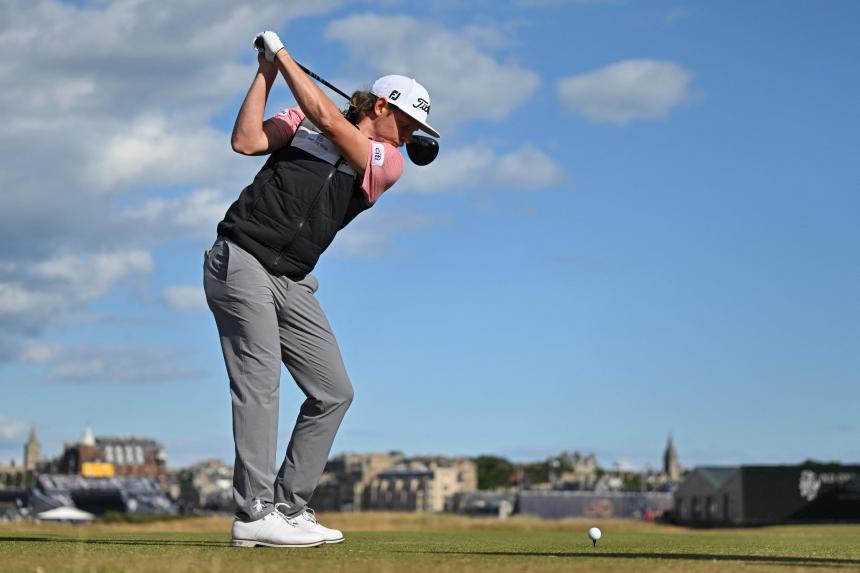 Golf: Cameron Smith holds British Open lead at halfway stage | The ...