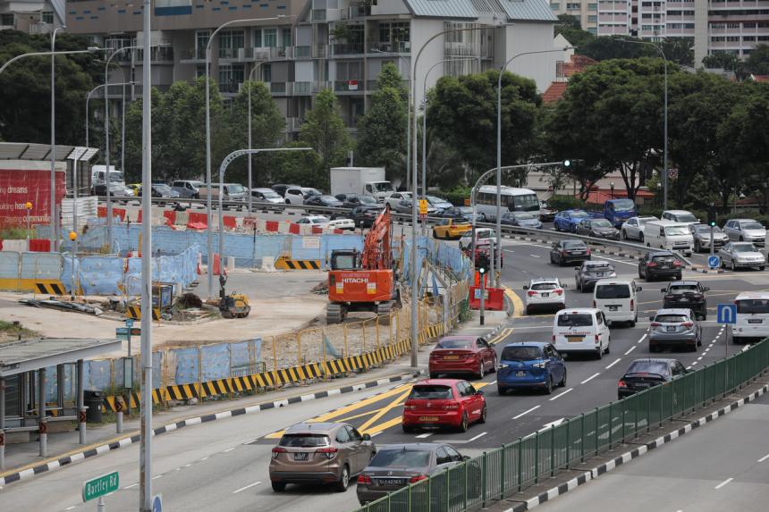 Main road in Bidadari HDB estate to join Bartley Road by early next ...