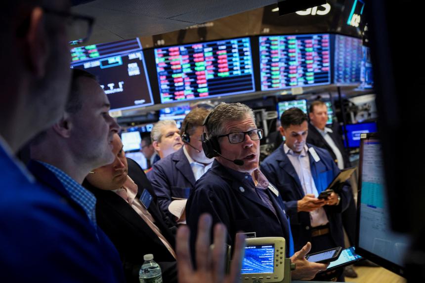 US stocks fall after three up sessions | The Straits Times