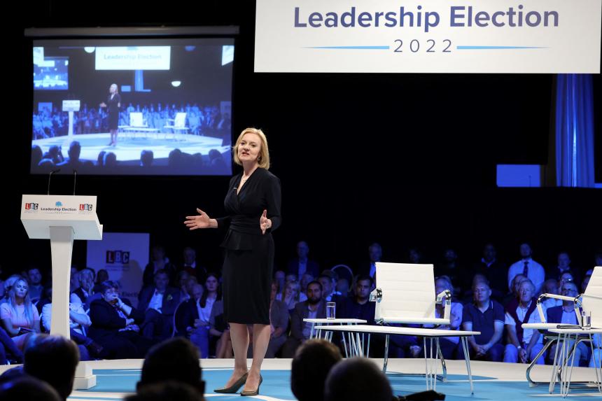 UK rivals for PM hold first clash in front of Conservative party ...