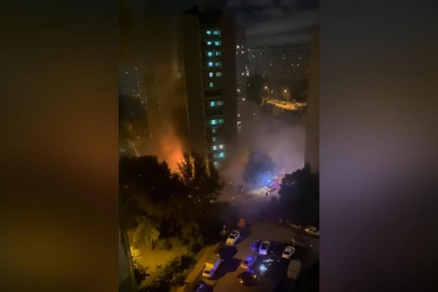 8 killed as fire erupts in Moscow building | The Straits Times