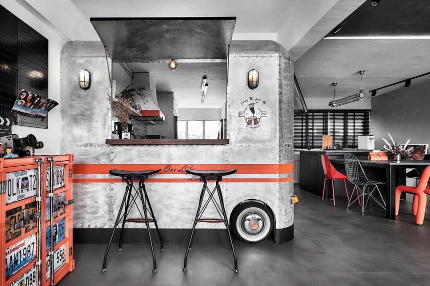 The Chic Home: Caravan-inspired home clad in shades of grey | The ...