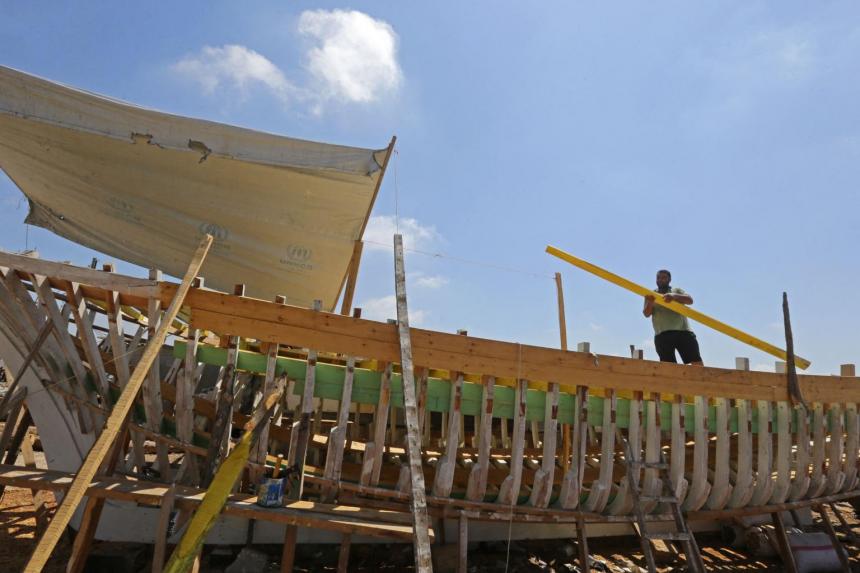 Syria's last traditional boat-makers keep ancient craft afloat | The ...