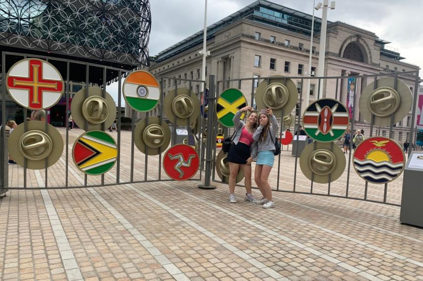 Postcard from Birmingham: Of 3 legs, a flag and my red face | The ...