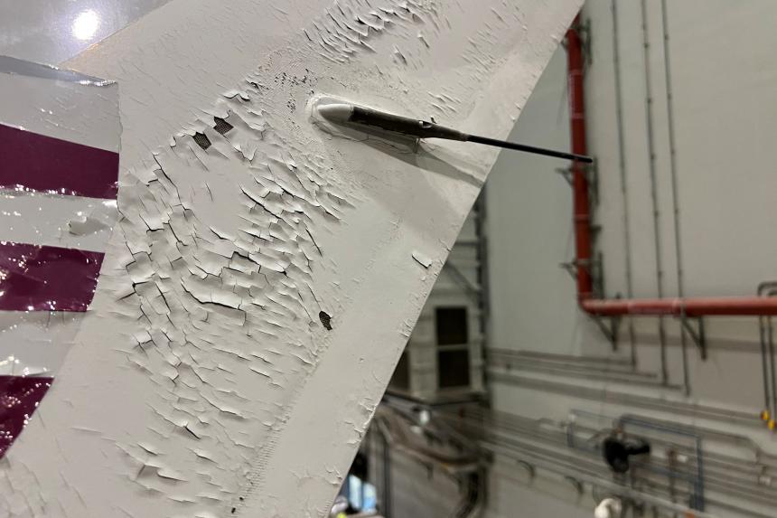 Airbus scraps A350 planes contract with Qatar Airways amid peeling ...