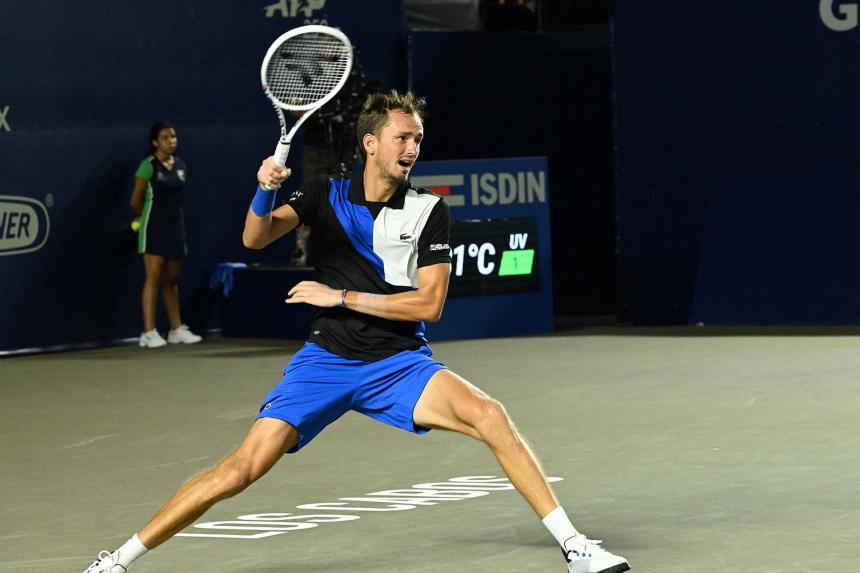 Tennis: Medvedev makes triumphant return in Mexico with landmark 250th ...