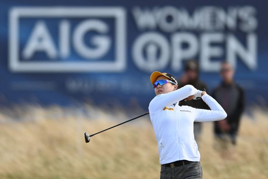 Golf: Chun In-gee eyes second major of season with British Open lead ...