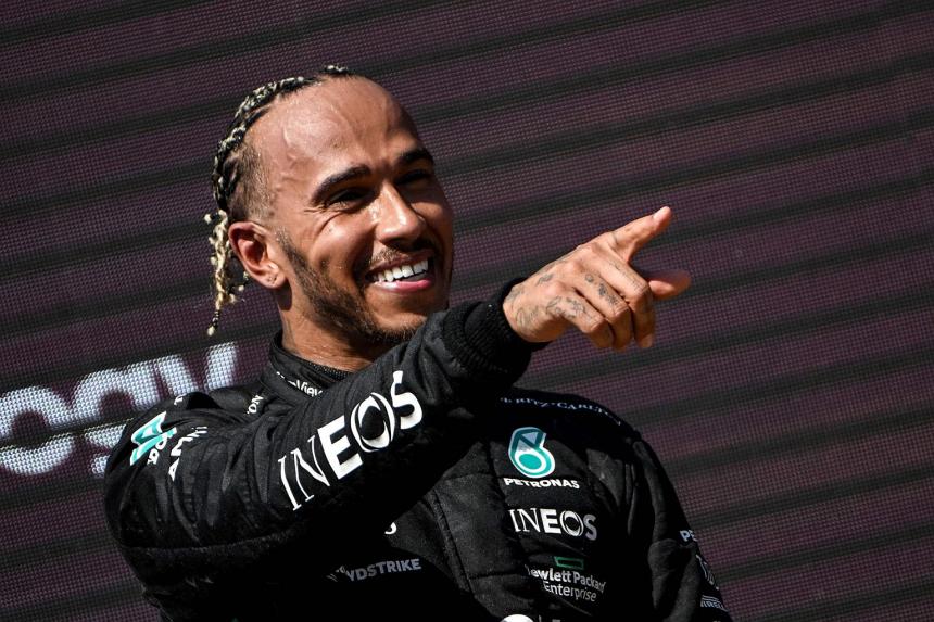 Motor racing: Hamilton says he could have been a Top Gun with Cruise ...
