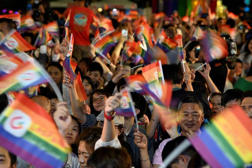 Taiwan blames politics for cancellation of global Pride event | The Straits Times