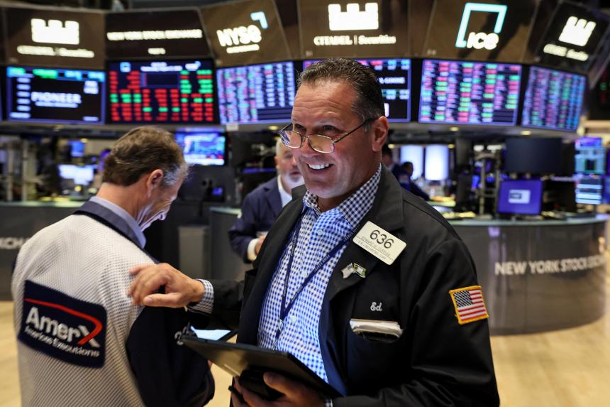 US stocks fall as markets 'digest' recent gains | The Straits Times