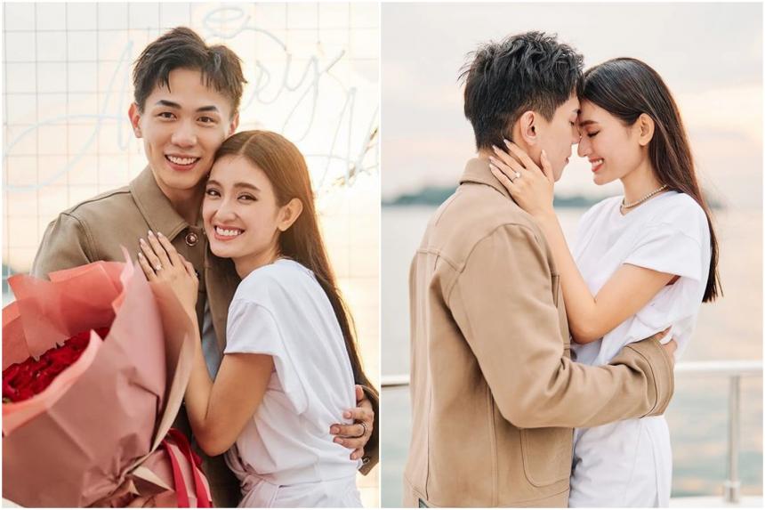 Actor Nick Teo proposes to actress Hong Ling on her birthday | The ...