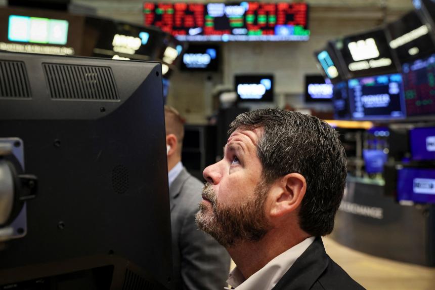 US stocks finish higher after choppy session | The Straits Times