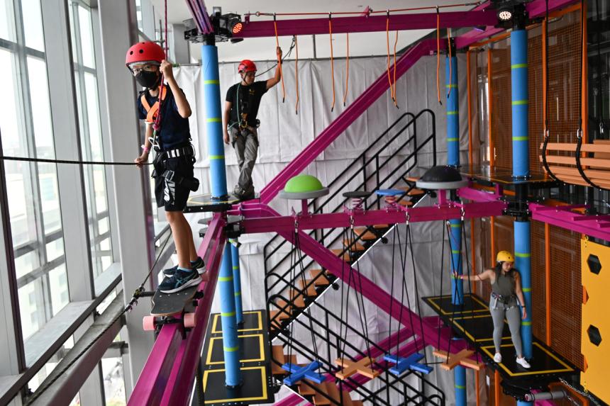 Fun With Kids: X-Scap8 indoor activity park, Cinnamoroll-themed cafe ...