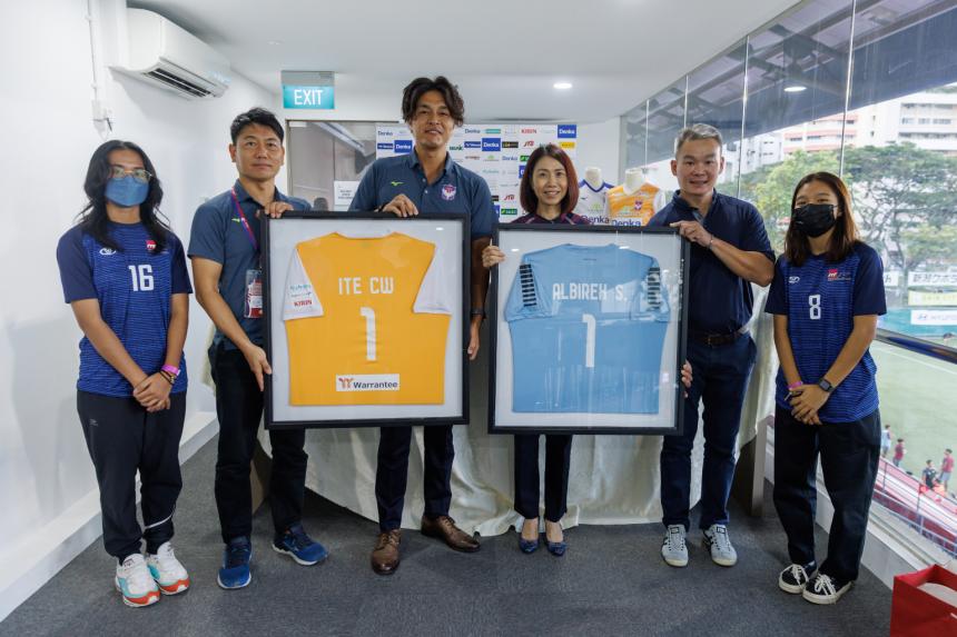 Football: Albirex Niigata announce tie-up with ITE College West | The ...