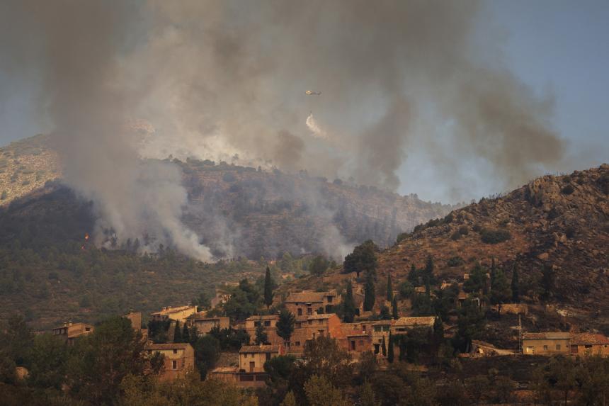 Evacuation orders lifted as Spain wildfire stabilised | The Straits Times