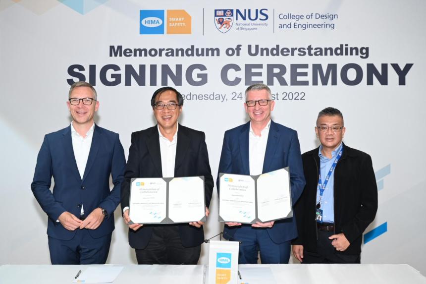 NUS signs MOU with safety solutions provider Hima to train engineering ...
