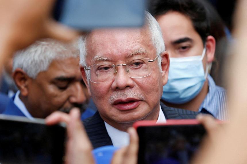 Najib must pay a court-imposed fine of $65.3m by end of his 12-year ...